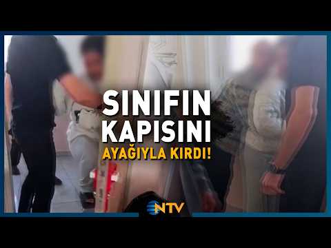 Sınıfı Bastı, Öğretmeni Çocukların Önünde Tehdit Etti! | NTV