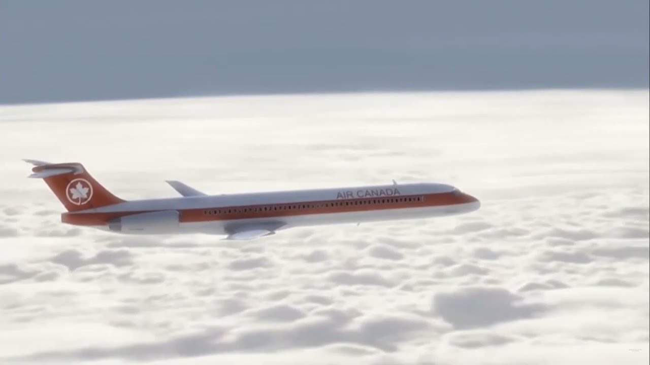 Air Canada Flight 797 - Landing Animation - YouTube
