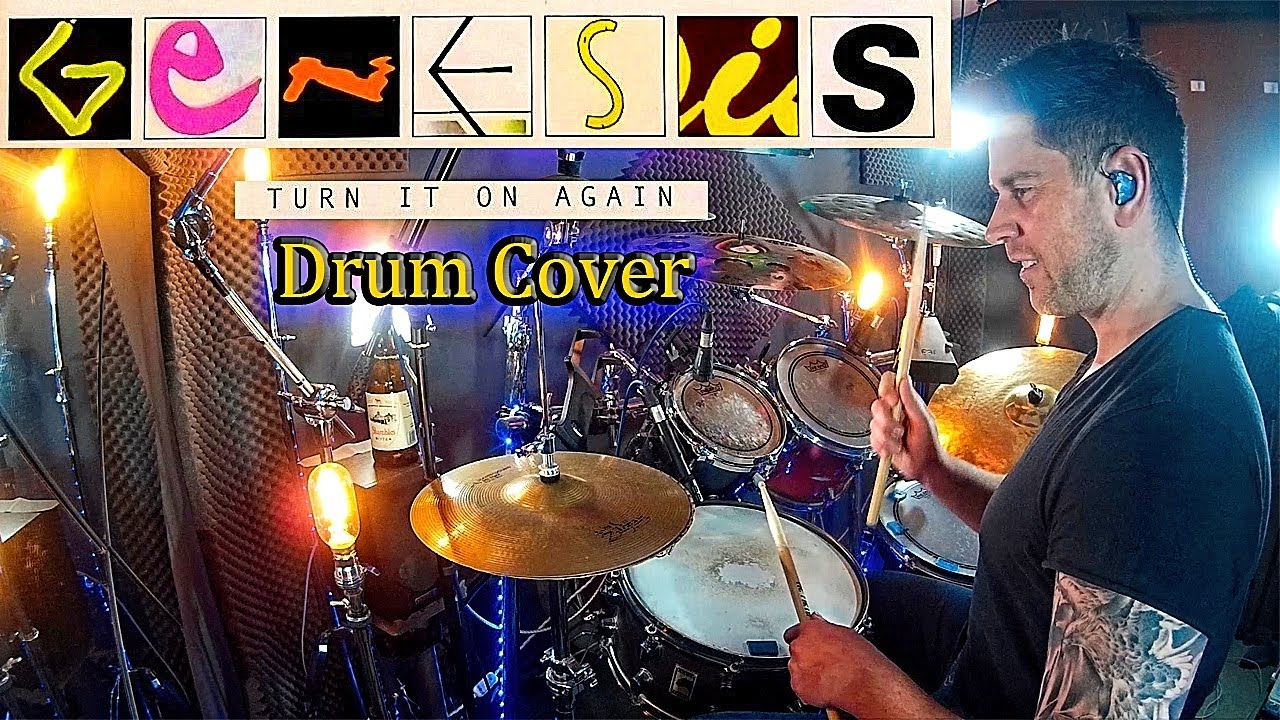 Drum Cover | Genesis | Turn It On Again - YouTube