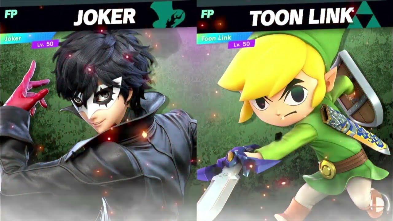 Super Smash Bros Ultimate Amiibo Fights 3pm Poll Joker vs Toon Link - YouTube