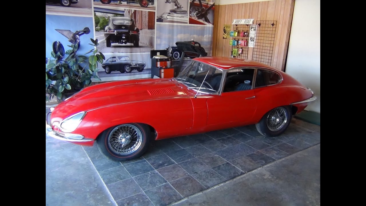 65 Jaguar E Type, first start in YEARS - YouTube