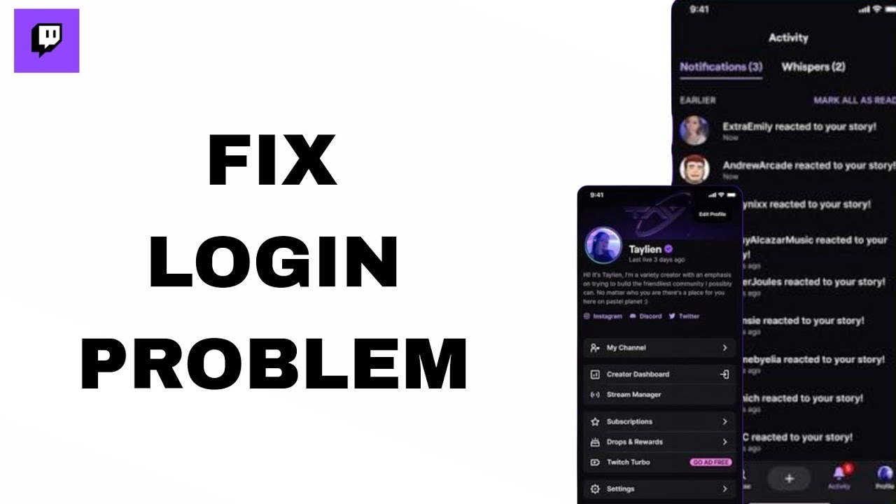 How To Fix And Solve Login Problem On Twitch App | Step By Step - YouTube