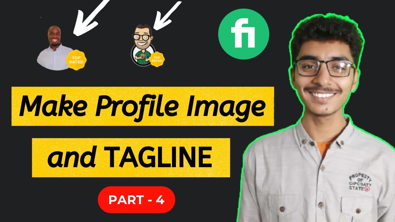 Create & Upload Stunning FIverr Profile Picture - Fiverr Profile ...
