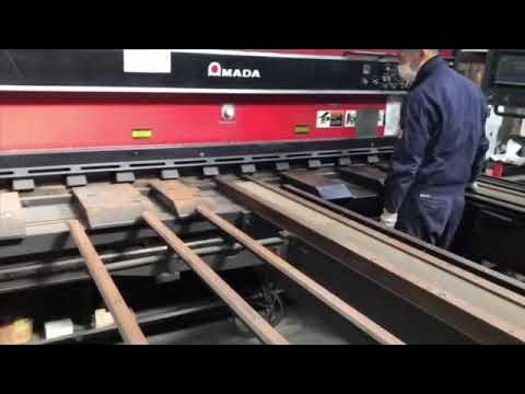 Amada Shearing DCT-3065 / 2001 - YouTube