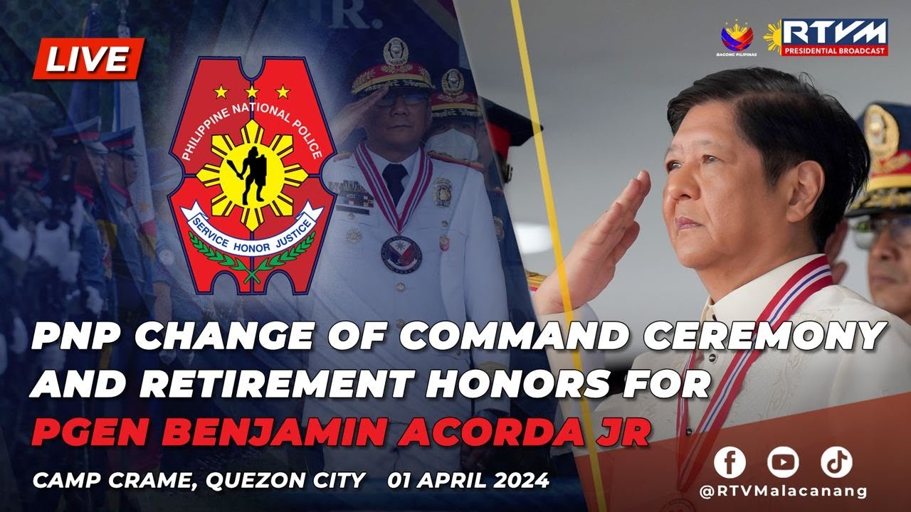 Philippine National Police Retirement Honors for Police General ...