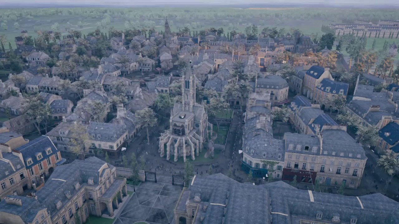 Assassin's Creed® Unity Versailles Saint Louis Viewpoint - YouTube