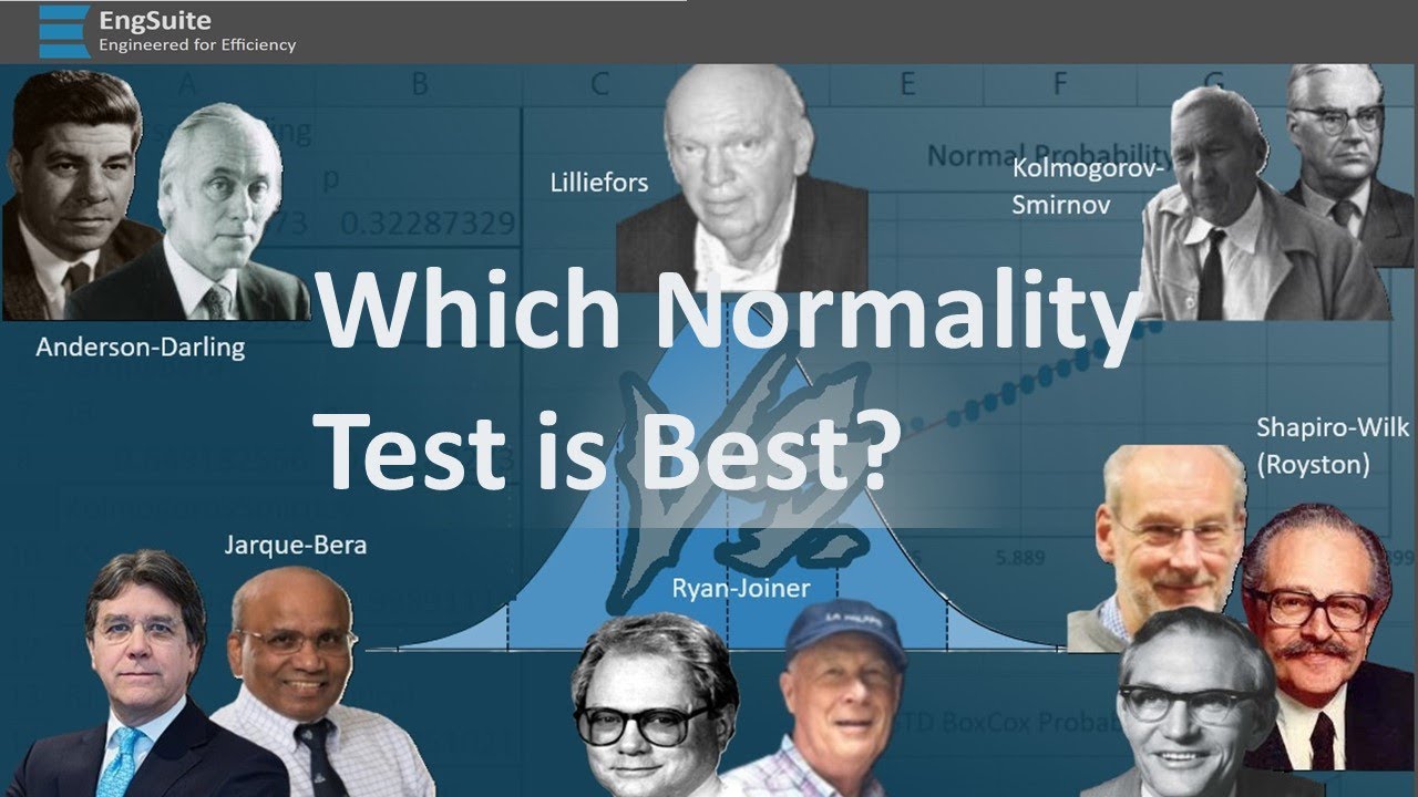 Power Comparison of Normality Tests - Engineering Statistics - YouTube