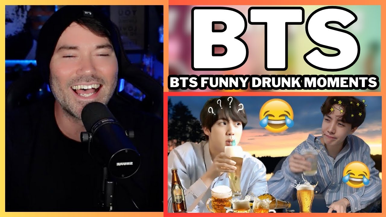 BTS Funny Drunk Moments Compilation 2025 | Metal Vocalist Reacts - YouTube