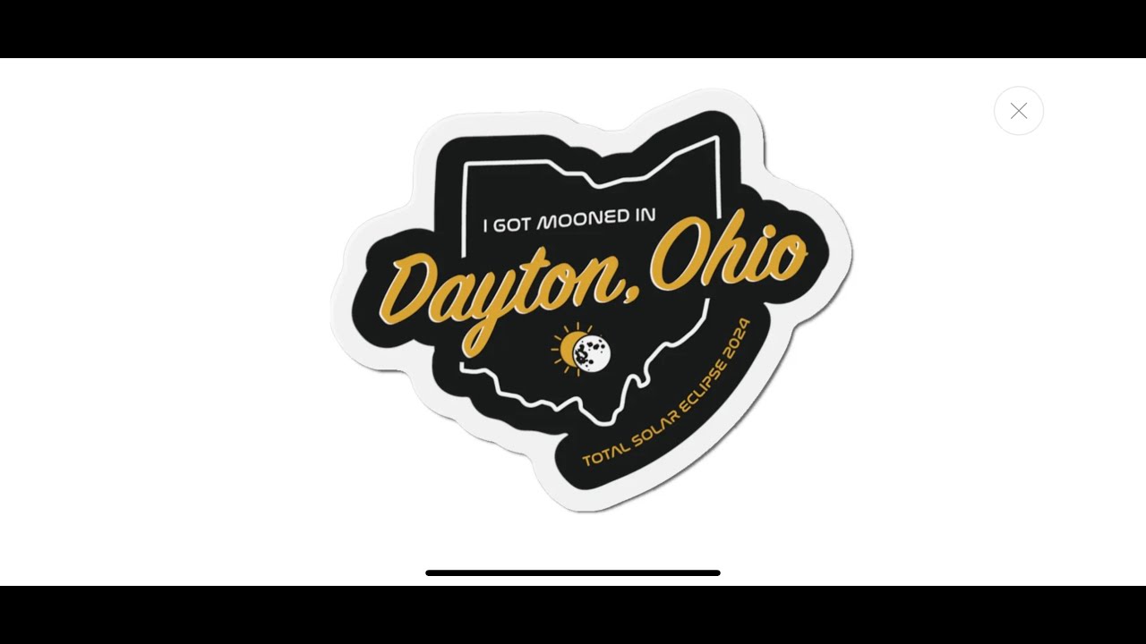 Eclipse 2024 Dayton Ohio - YouTube