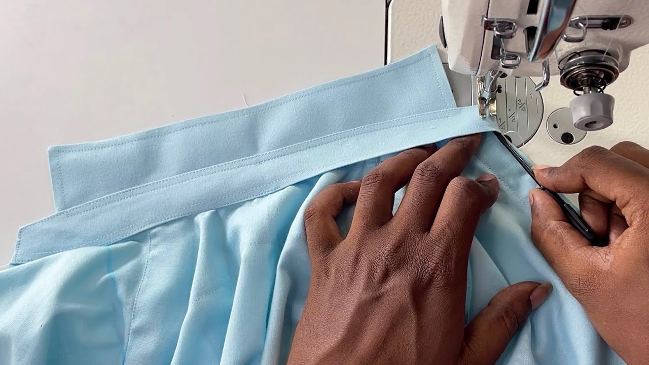 🌸How to sew a shirt in just 19 minutes // shirt stitching best method ...