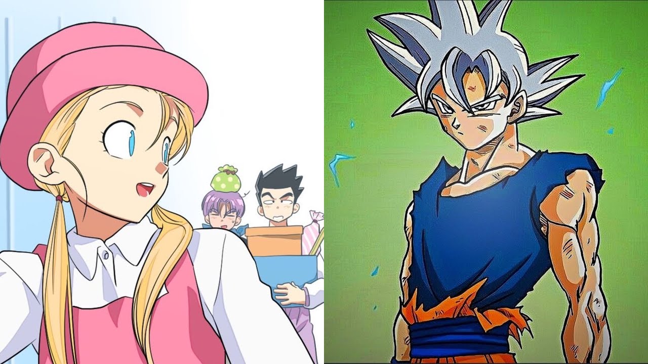 What if Goku and Marron fell in love | Goku x Marron | Part 21 | Kiss ...