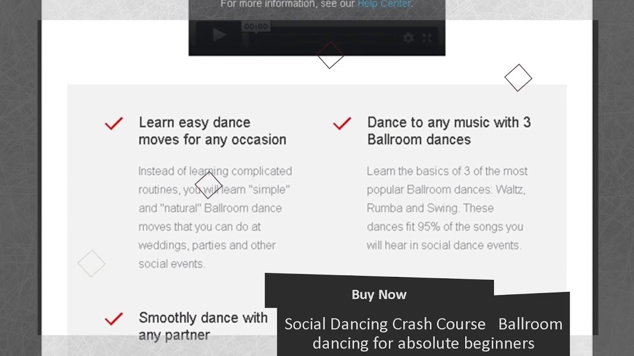 Social Dancing Crash Course Ballroom dancing for absolute beginners ...