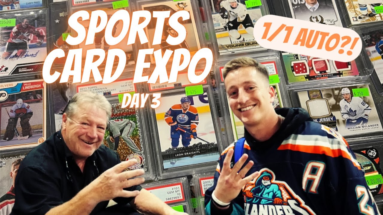 NHL LEGEND gets his 1/1 AUTOGRAPH CARD and INSANE DEALS at the SPORTS ...