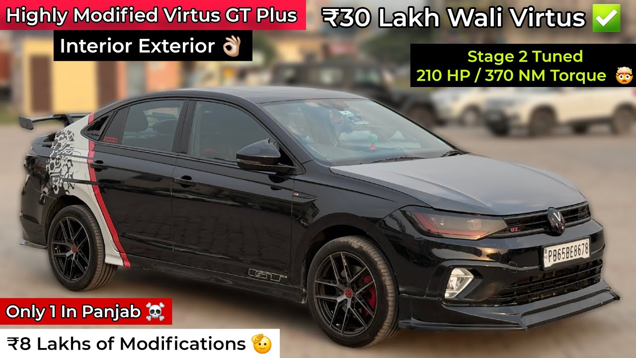Only 1 in North | Highly Modified Virtus Gt With ₹8 Lakhs of ...