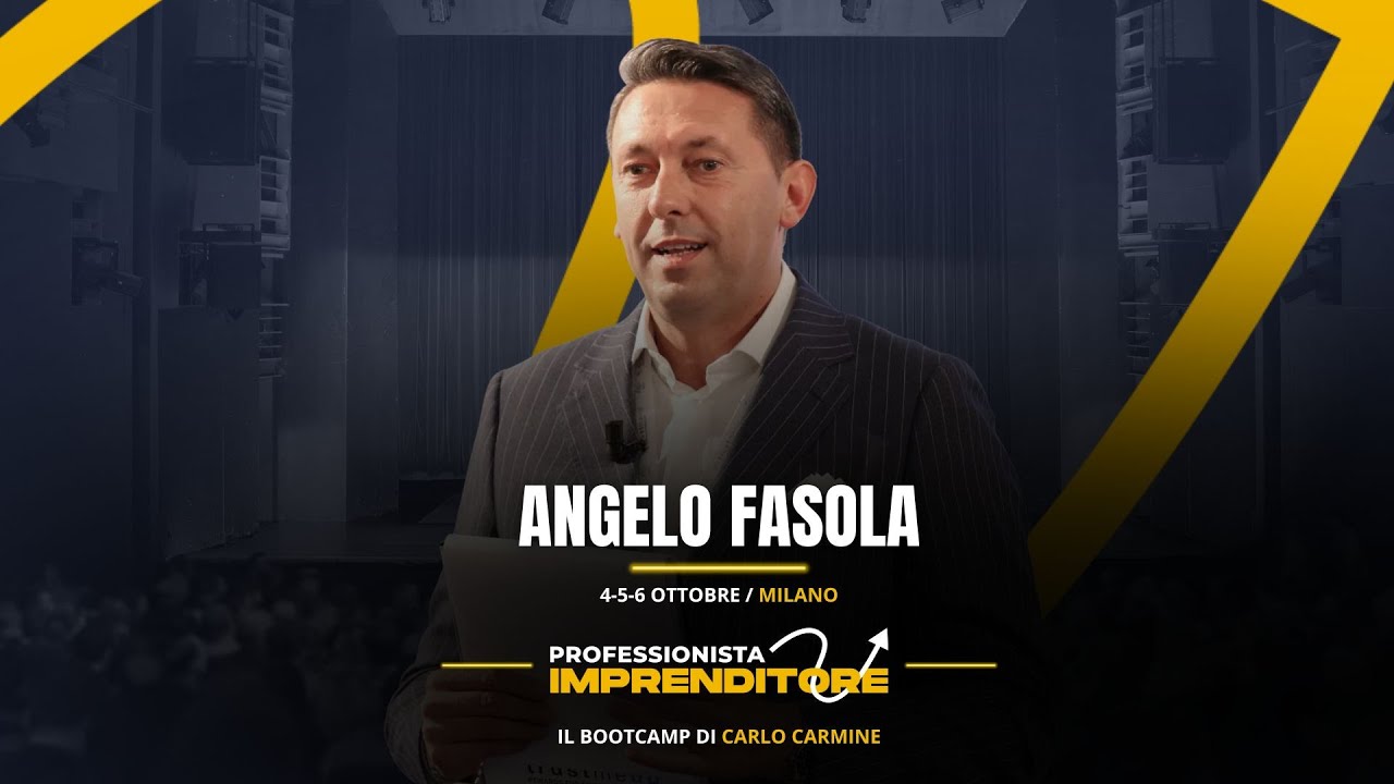 🎤 "Da Professionista a Imprenditore": Angelo Fasola, il primo Guest del ...