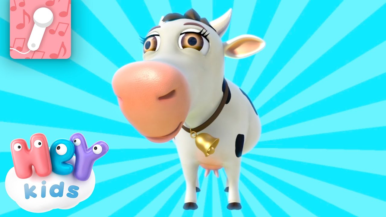 Señora Vaca KARAOKE | Canción de Animales para niños | HeyKids ...