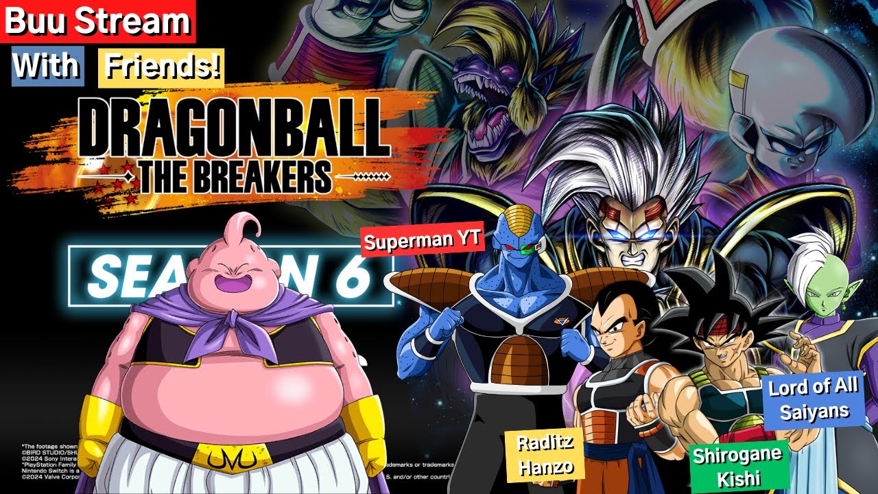 Buu Stream | Dragon Ball the Breakers | with Dragon Ball Friends ...