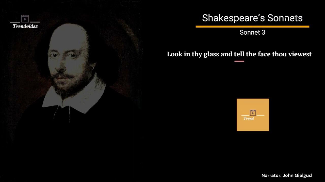 Shakespeare s Sonnet 3 Look In Thy Glass And Tell The Face Thou shakespeare-s-sonnet-3-look-in-thy-glass-and-tell-the-face-thou