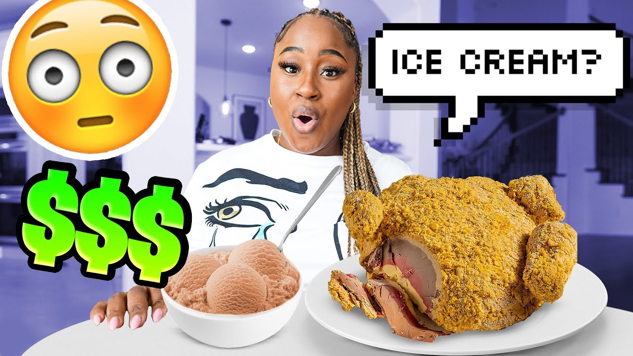 Buying An Ice Cream Turkey For The Holidays! - YouTube