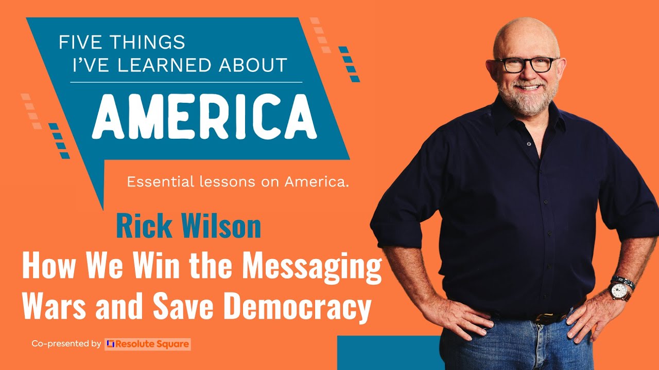 How We Win the Messaging Wars and Save Democracy | My5 Things - YouTube