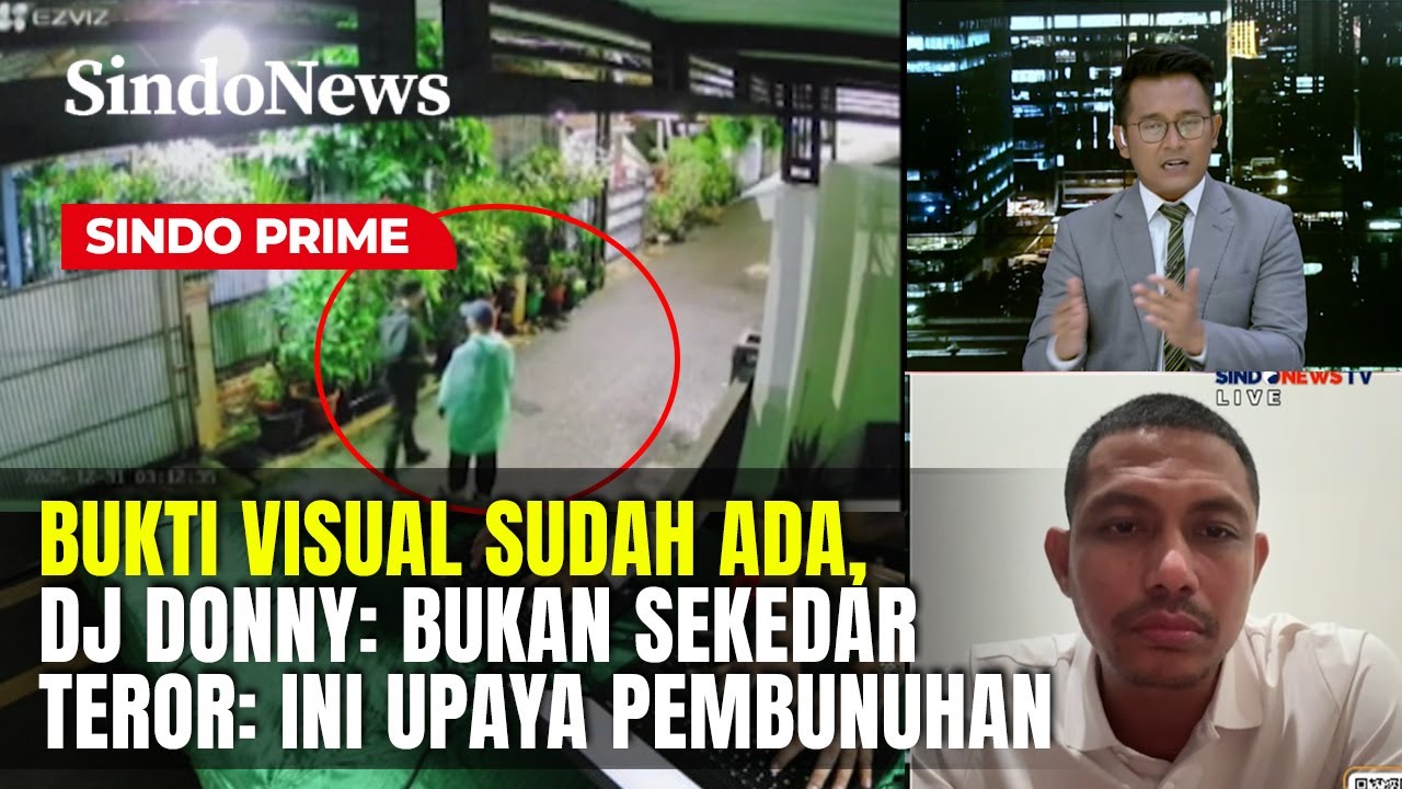 Bukti Visual Sudah Ada, Pelaku Teror Dj Donny Terlihat, Harusnya Bisa ...