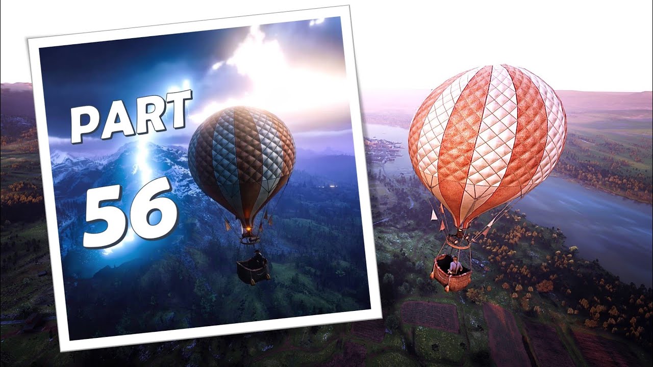 HOT AIR BALLOON RIDING IN RED DEAD REDEMPTION 2 - Walkthrough Gameplay ...