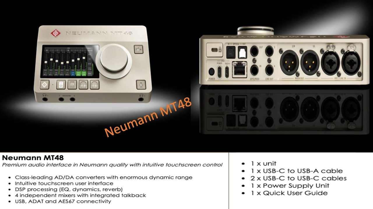Neumann MT48 SOUND CARD DEMO IN HINDI - YouTube