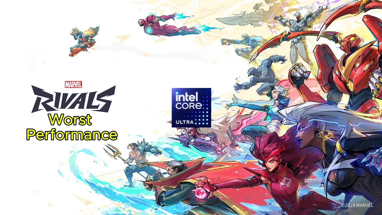 Marvel Rivals on Intel Core ULTRA 5 125H ft. Samsung Galaxy Book 4 Pro ...