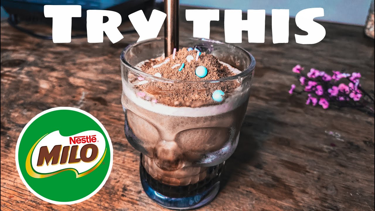 How to Make Milo Shake with Tapioka Pearl - YouTube