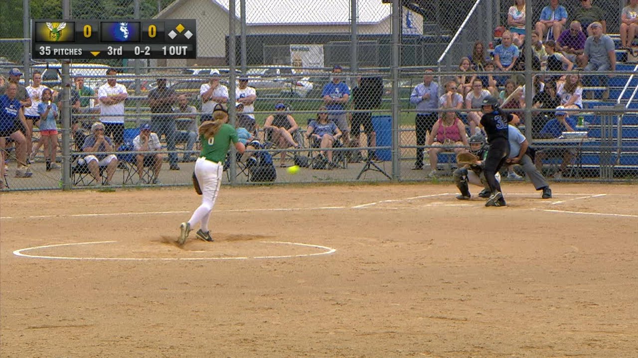 Hopkins Softball Rolls Past Edina in Section 6AAAA Tournament - YouTube
