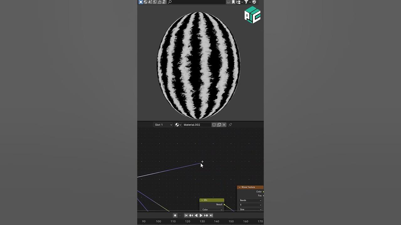 Procedural Watermelon Texture in Blender!!🍉 - YouTube
