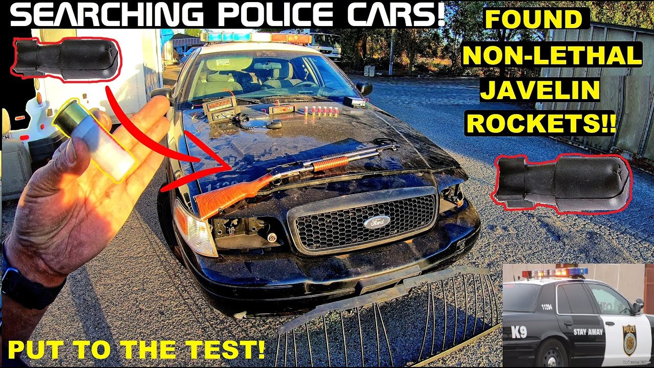 Searching Police Cars! Found Javelin Rockets! Crown Rick Auto - YouTube