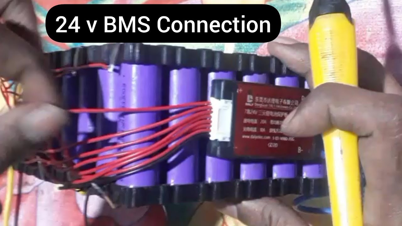 BMS Connection wiring #electronic #electrical #tech #technology #bms # ...