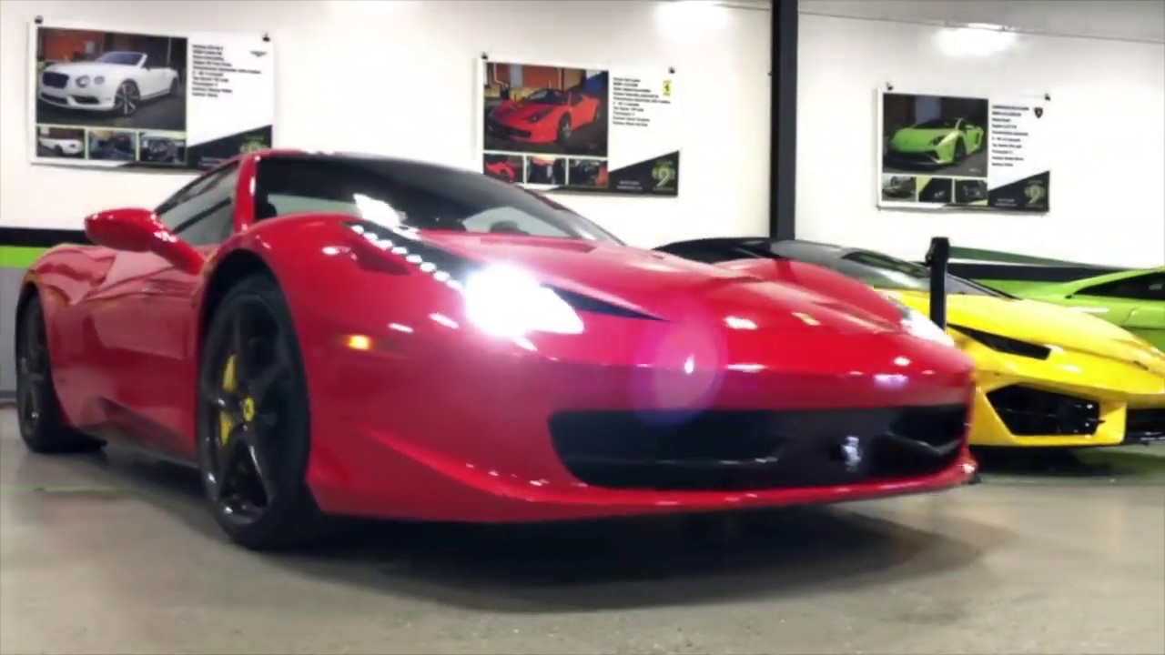 Elite Motorsports | Ferrari 458 Ryft Exhaust Install For Cloud 9 Exotics - YouTube