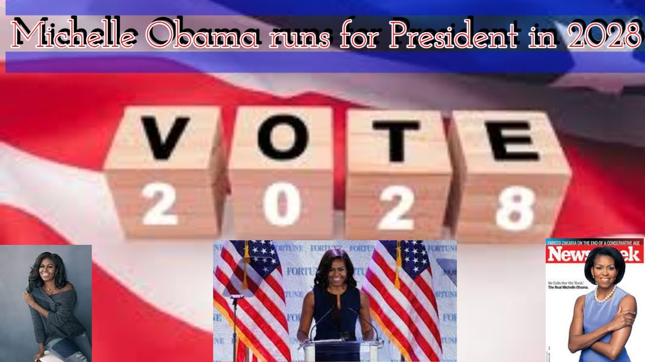 BREAKING NEWS MICHELLE OBAMA IS RUNNING FOR PRESIDENT!!! #michelleobama ...