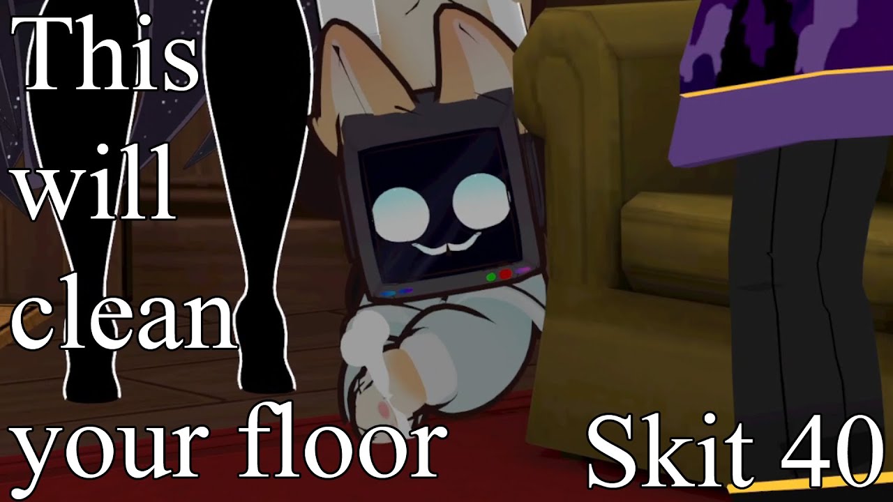 This will clean your floor - Skit 40 - Murder Drones Vr - YouTube