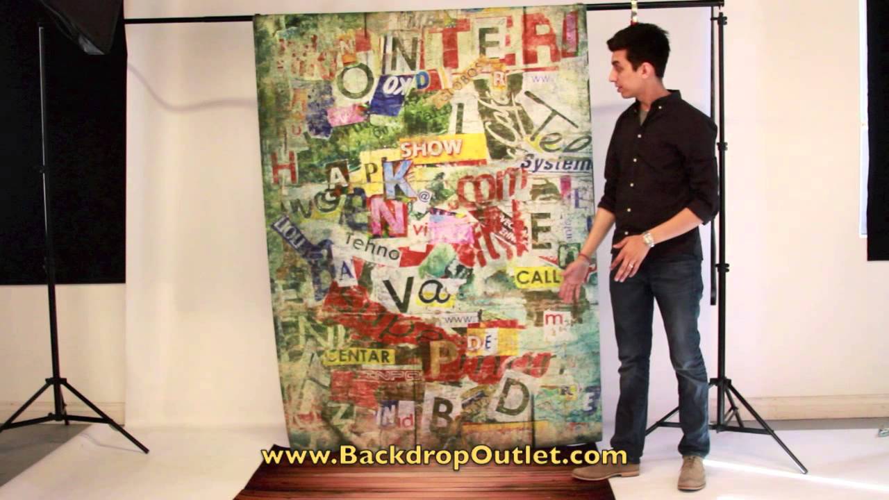 Backdrop Outlet Candy Drop Photography Backdrop - YouTube