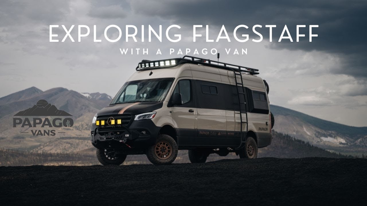 Relaxing Drone Video | Exploring Arizona In a Custom Sprinter Van - YouTube