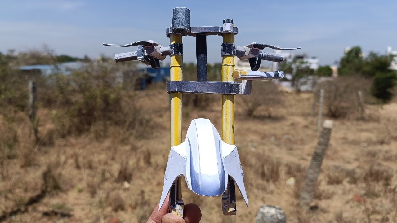 Yamaha MotoGp bike Steering Wheel papercraft - YouTube