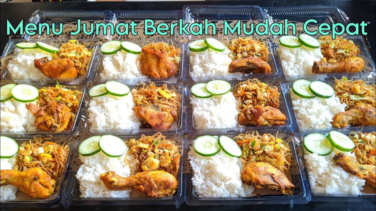 Ide Menu Jumat Berkah Mudah Cepat | Menu Jumat Berkah | Ide Masakan ...