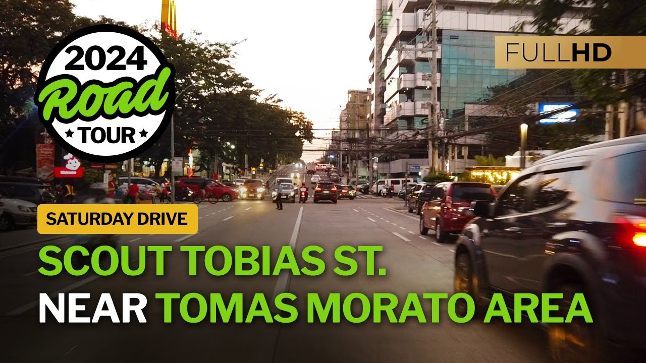 Scout Area Driving near Tomas Morato Avenue - Full Road Trip - YouTube