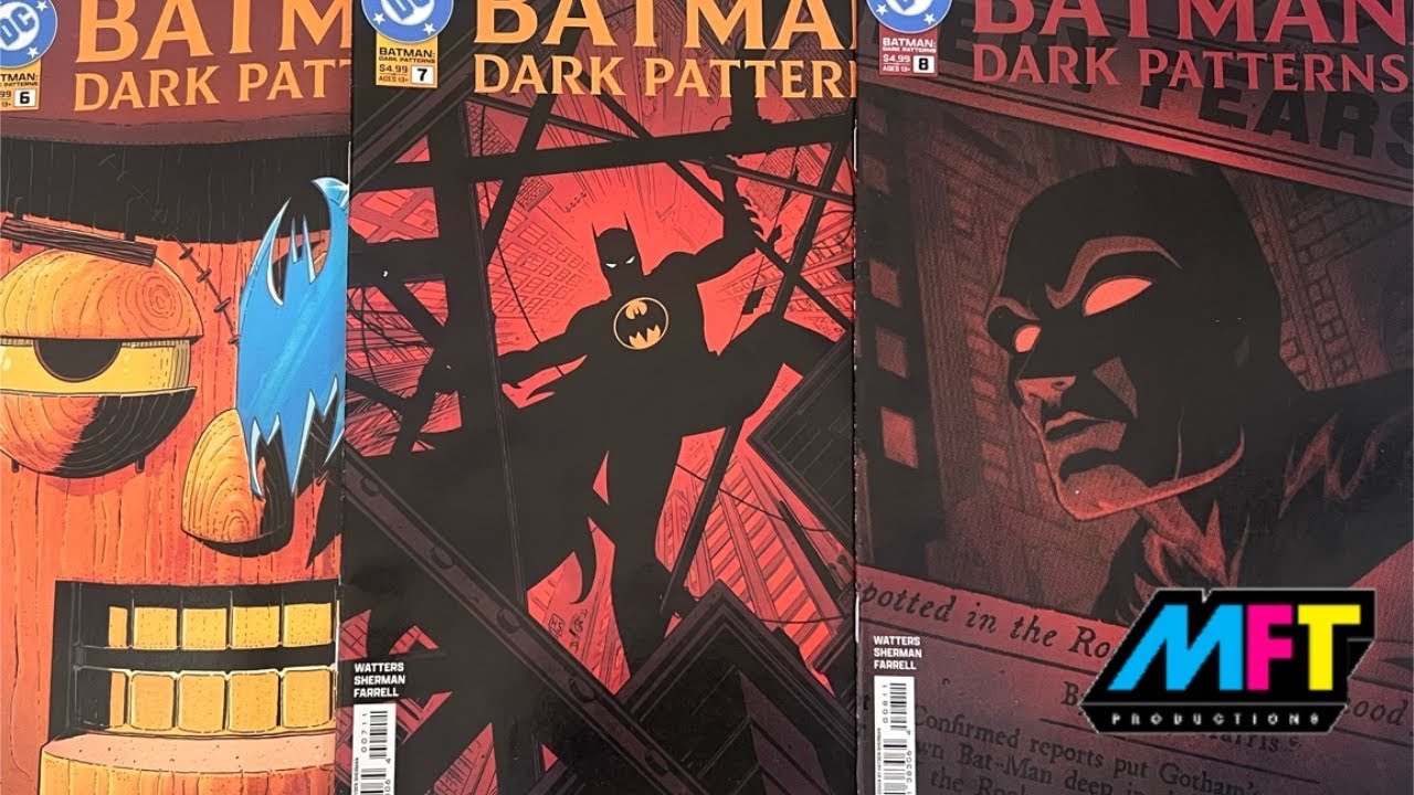 Catching Up With BATMAN-DARK PATTERNS-by Dan Watters & Hayden Sherman ...