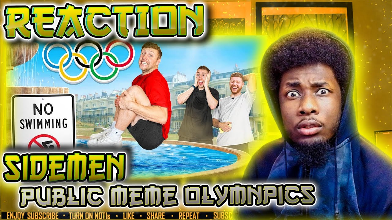 WE NEED V.A.R🎥🔴 | SIDEMEN MEME OLYMPICS IN PUBLIC [REACTION] - YouTube