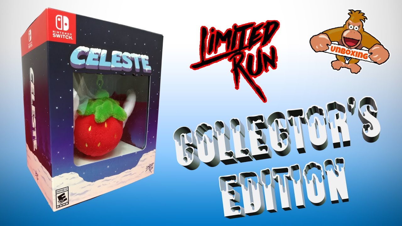 Celeste Switch Collector's Edition Unboxing - YouTube