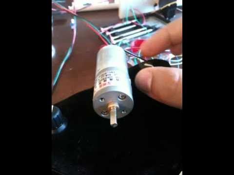 12v motor +arduino - YouTube