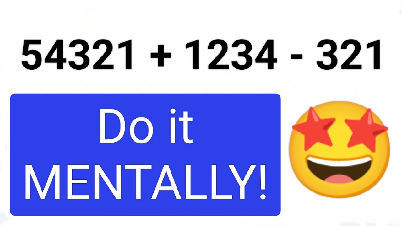 How To Add And Subtract Without Calculator YouTube How To Add And Subtract Without Calculator YouTube