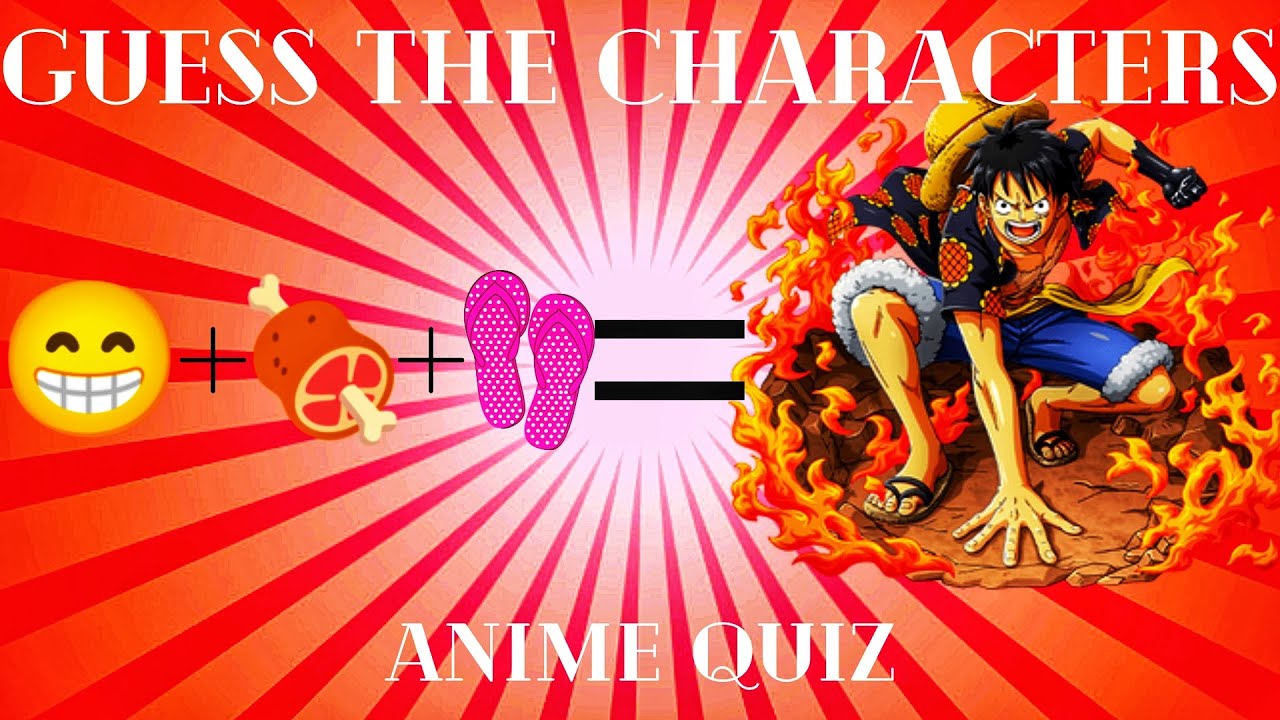 Guess The One Piece Characters From Their Emojis One Piece Quiz Game ...