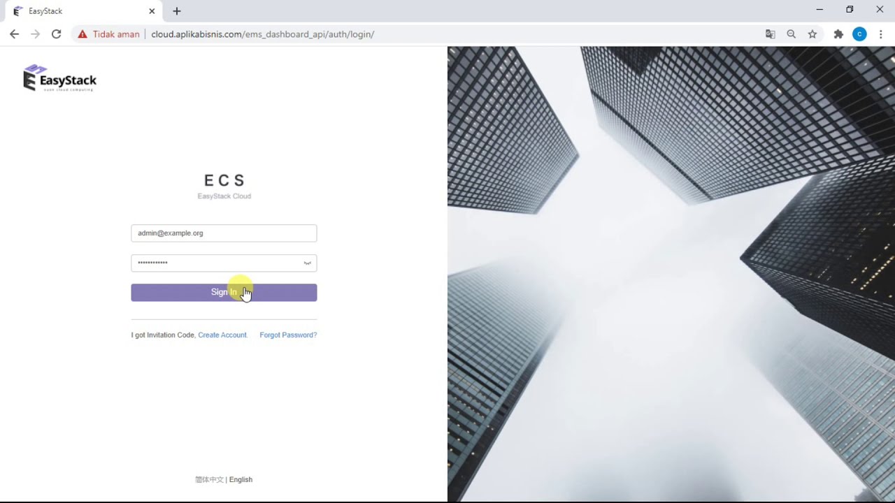 Creating Instance Inside EasyStack Private Cloud - YouTube