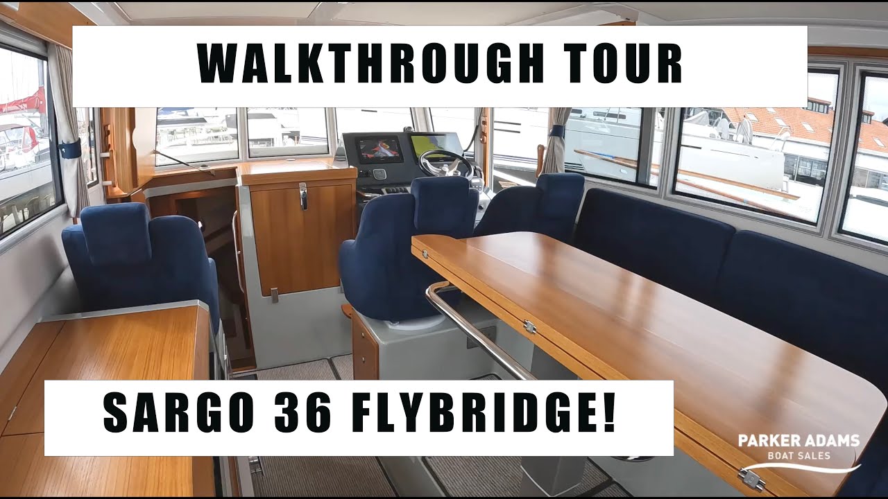 Sargo 36 Flybridge Cruiser! The go anywhere brand brings us this ...