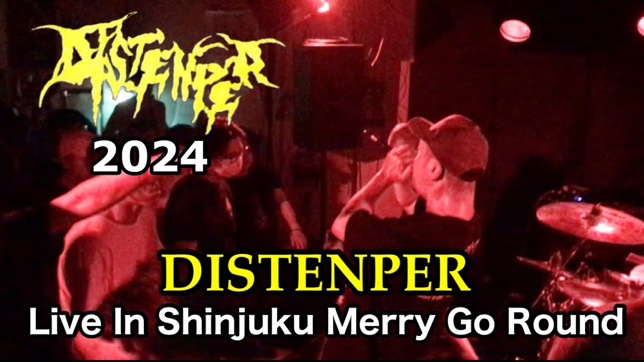 DISTENPER/Live In Tokyo Shinjuku Merry Go Round - YouTube